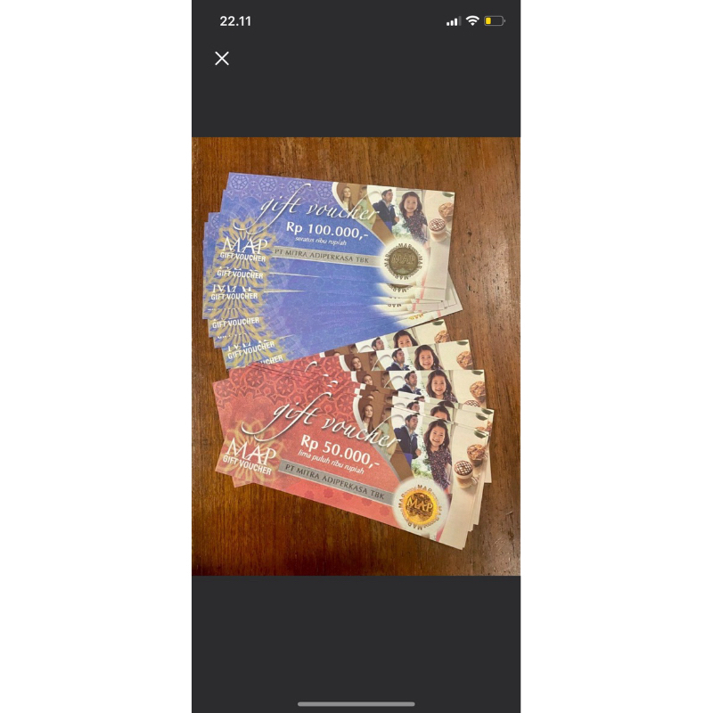 Jual Voucher MAP 50k 100k | Shopee Indonesia