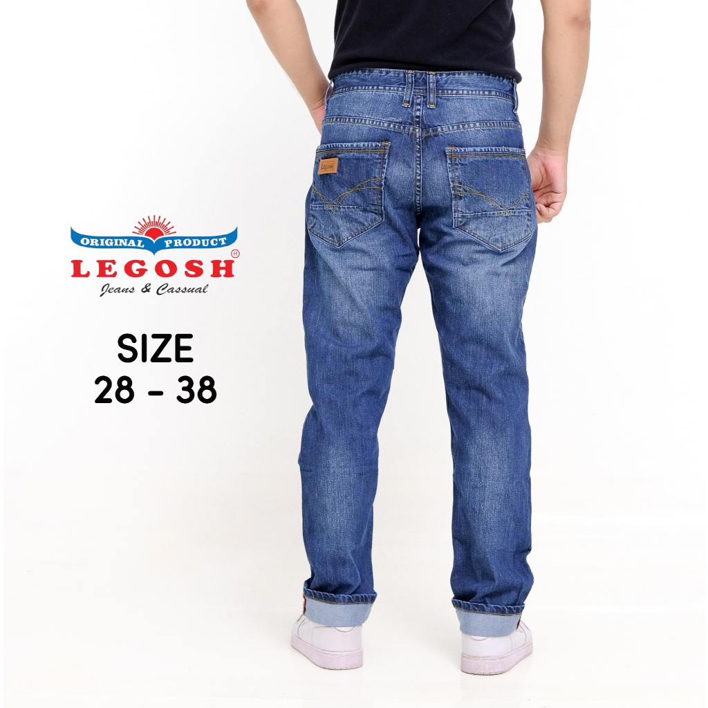 Jual LEGOSH JEANS Celana Panjang Jeans Selvedge Bahan Corvus Original ...