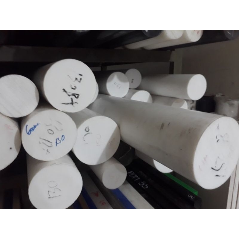 Jual teflon as ptfe 55mm x 1mtr ( teflon as batangan ) | Shopee Indonesia