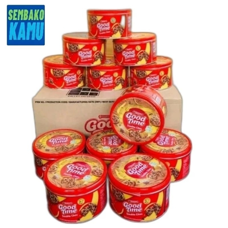 Jual Good Time Double Choco 149 gr - 1 Dus Isi 12 pcs | Shopee Indonesia