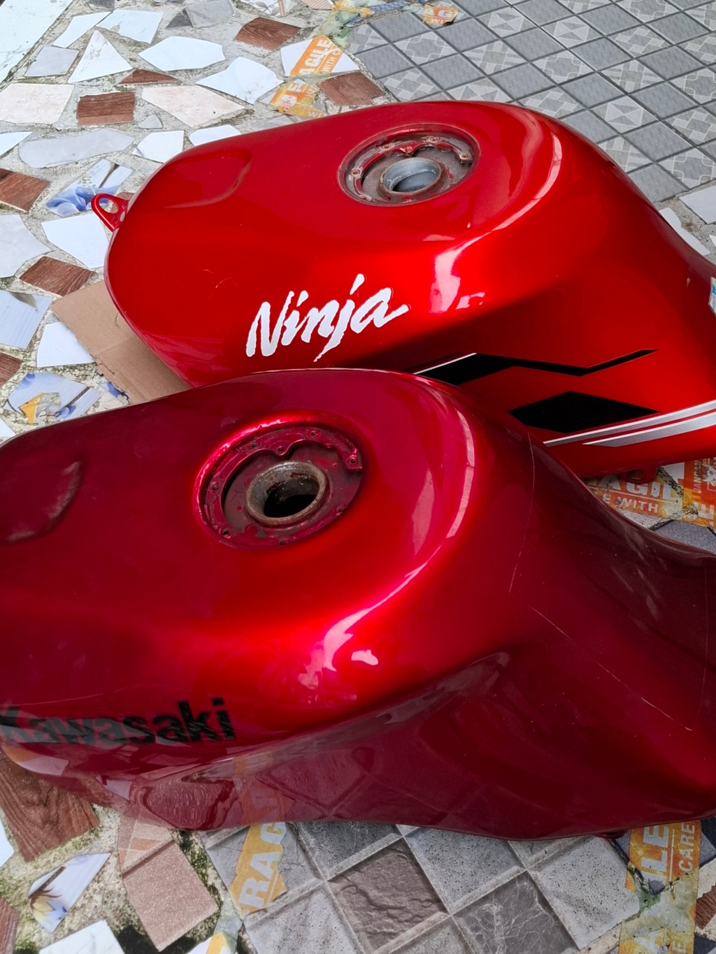 Jual Tangki ninja rr original bekas ( 1 pcs) | Shopee Indonesia