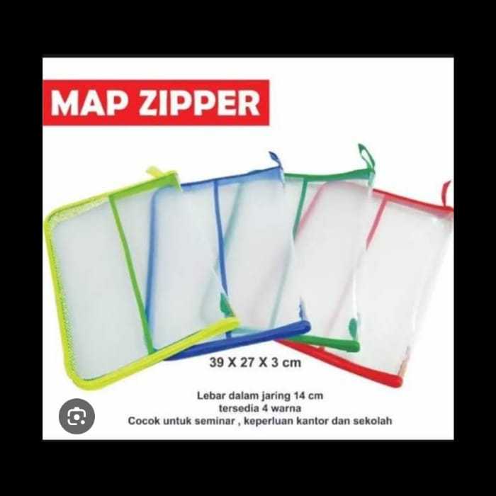 Jual map zipper tempat simpan file anti air dan anti lecek | Shopee ...