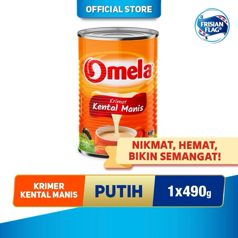 Jual Frisian Flag Omela Krimer Kaleng 490g - 1 pcs | Shopee Indonesia