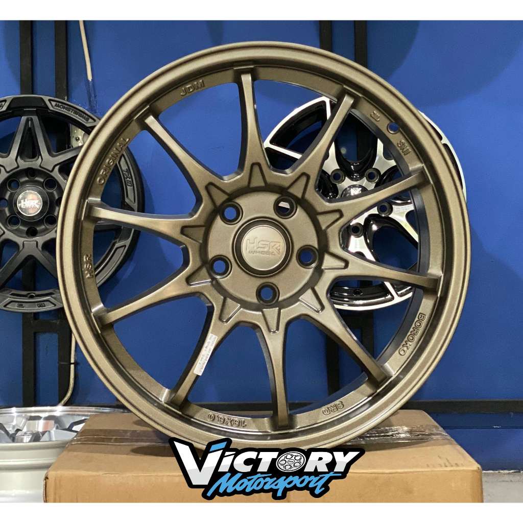 Jual Velg Racing Hsr Boroko Srd R18 Baut 5 Untuk Xpander Hrv Rush Innova Civic Dll | Shopee ...