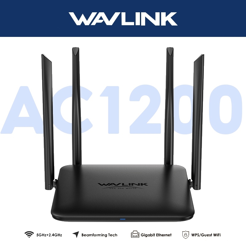 Jual WAVLINK AC1200 WiFi Router Dual Band 2.4GHz + 5GHz AP / Repeater ...