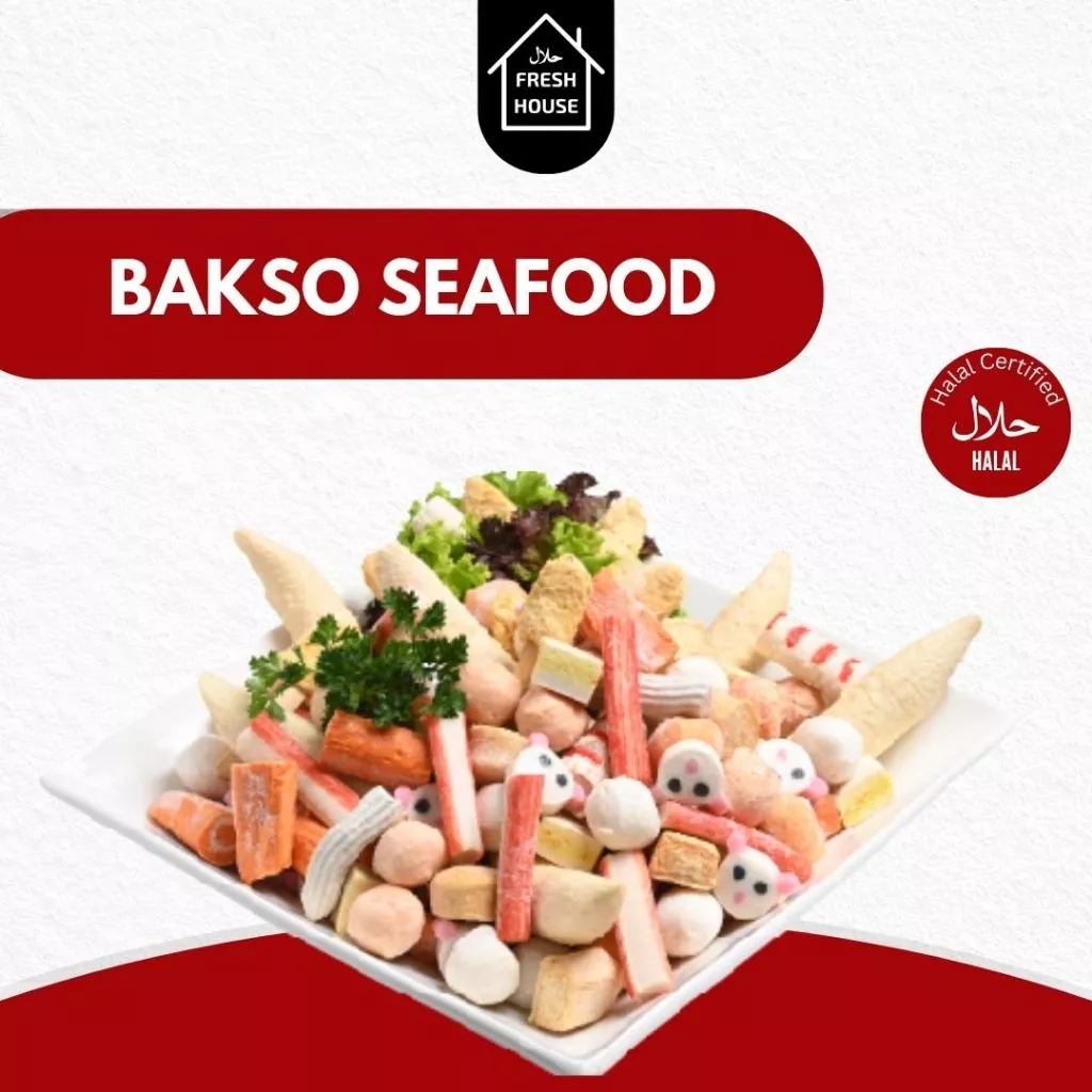 Jual OLAHAN BAKSO SEAFOOD 1 KG / STEAMBOAT CURAH / STEAMBOAT BAKSO IKAN ...