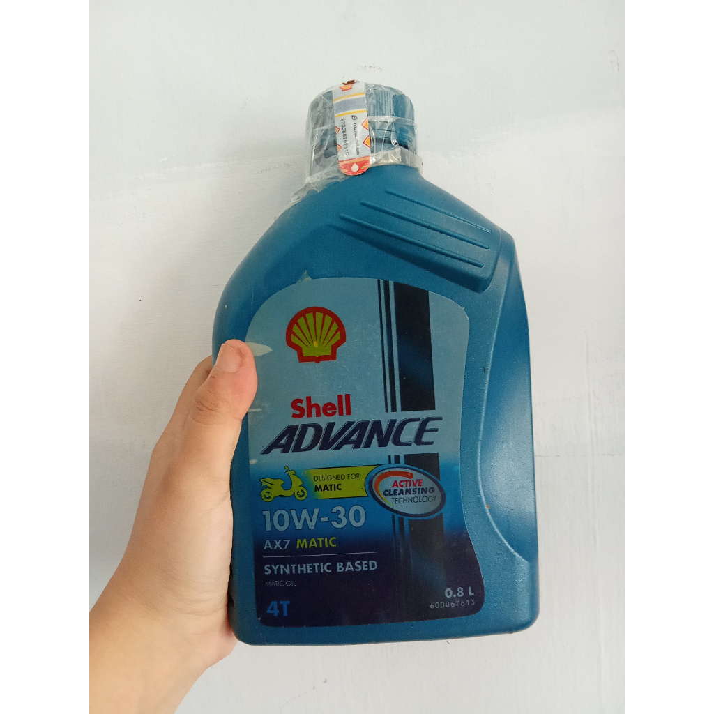 Jual Shell Advance 10w - 30 Ax7 Matic 800ml | Shopee Indonesia