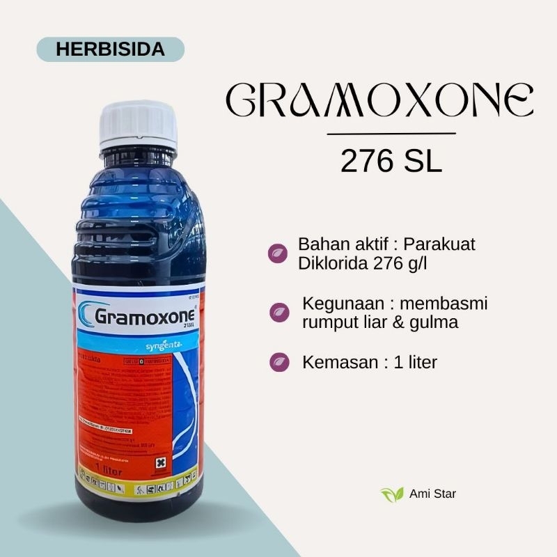 Jual Herbisida Gramoxone 276 SL Kemasan Asli Produk Syngenta | Shopee ...