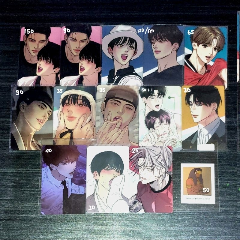 Jual (READY) 4CUTS TEAM LEZHIN RPC OFFICIAL LEZHIN PAINTER OF THE NIGHT ...