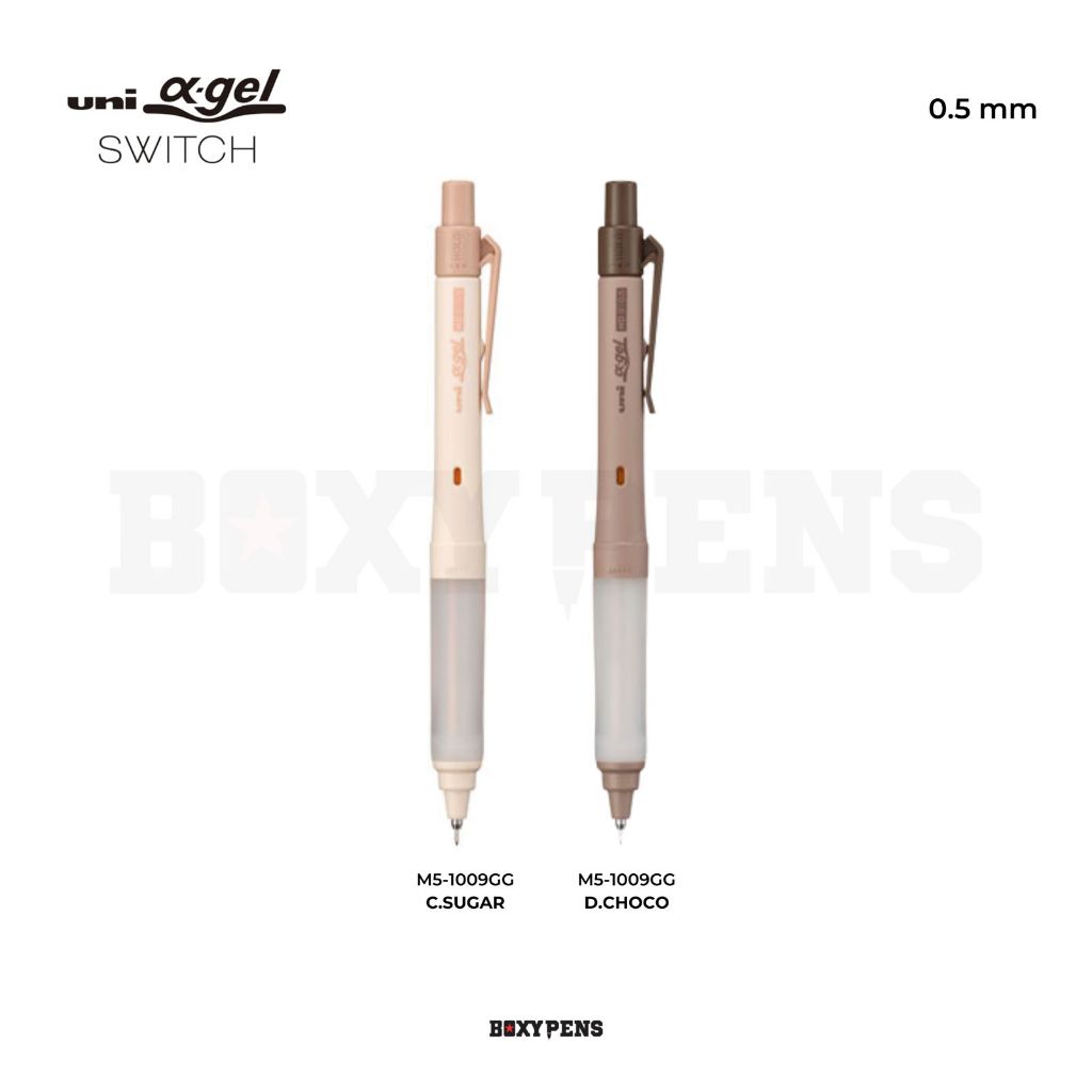 Jual UNI α-GEL KURU TOGA SWITCH M5-1009GG Donut Color Limited Edition - 0,5 mm | Shopee Indonesia