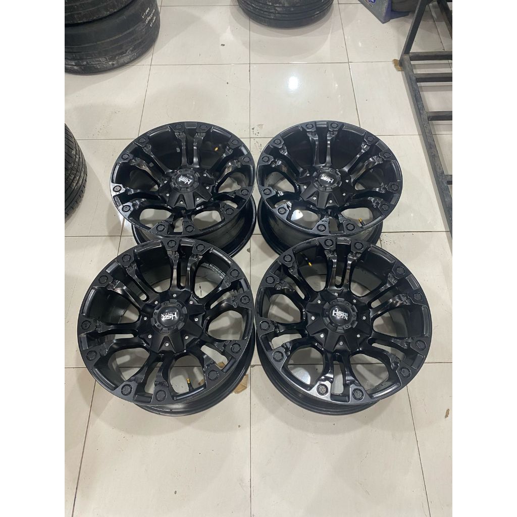 Jual velg mobil seken murah HSR LUMBIS r18 buat pajero fortuner hilux triton everes colorado ...
