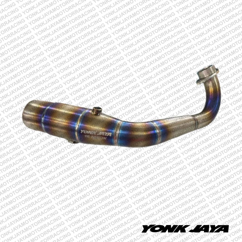 Jual HEADER TITANIUM / LEHER KNALPOT TITANIUM YONK JAYA ARROW | Shopee ...