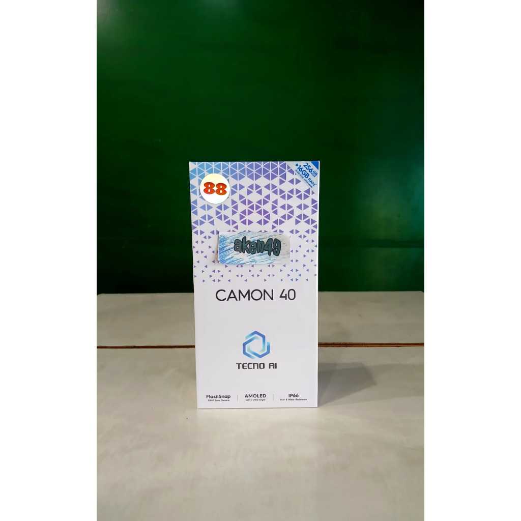 Jual Tecno Camon 40 8Gb 256GB Helio G100 Amoled 120Hz One Tap FlashSnap ...