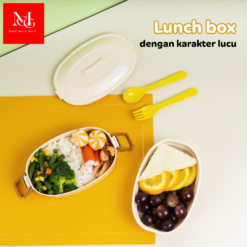Jual Tempat Makan Atau Lunch Box Ukuran 0.9L untuk Kerja dan Sekolah ...