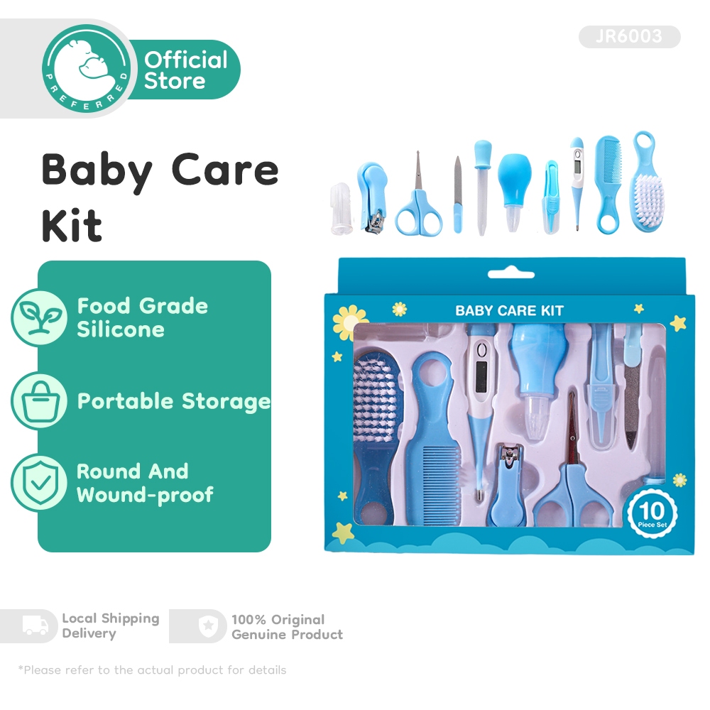 Jual PREFERRED BABY CARE NAIL KIT SET Alat Perawatan Bayi 10in1 ...