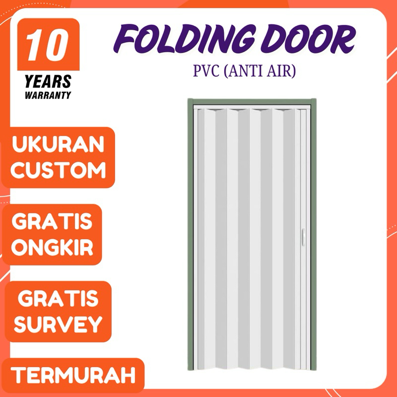 Jual Folding Door PVC Custom - Pintu Lipat PVC - Pintu Sekat Ruangan ...