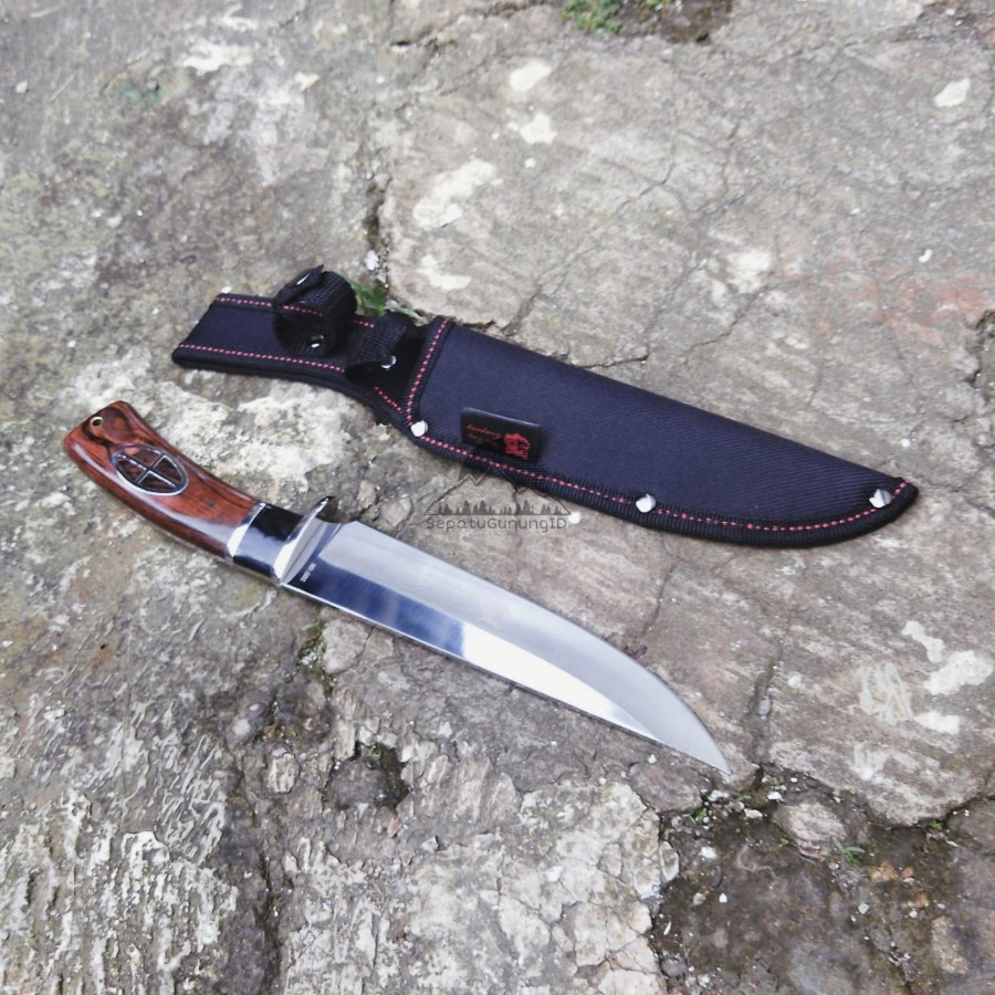 Jual Pisau Survival Rambo G02 Camping Bushcraft Hiking | Shopee Indonesia