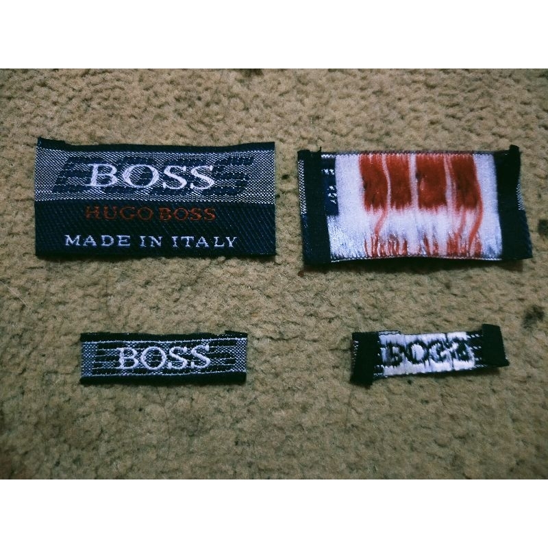 Jual label merek brand label merek (main) tag BOSS | Shopee Indonesia