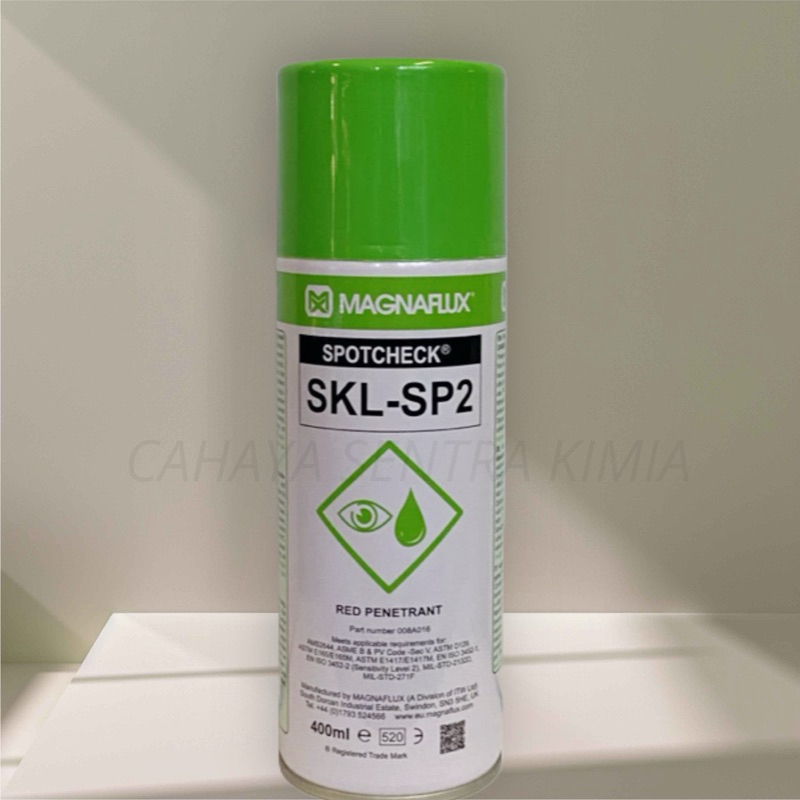 Jual Magnaflux spotcheck red penetrant SKL-SP2 400 ml | Shopee Indonesia