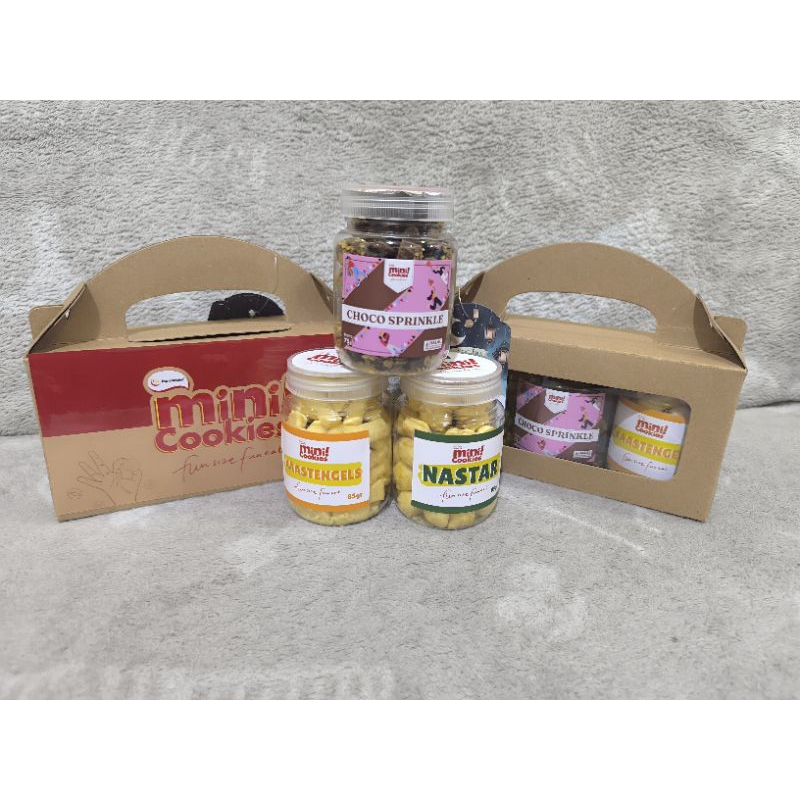 Jual Hampers 3 mini cookies by ina cookies | Shopee Indonesia