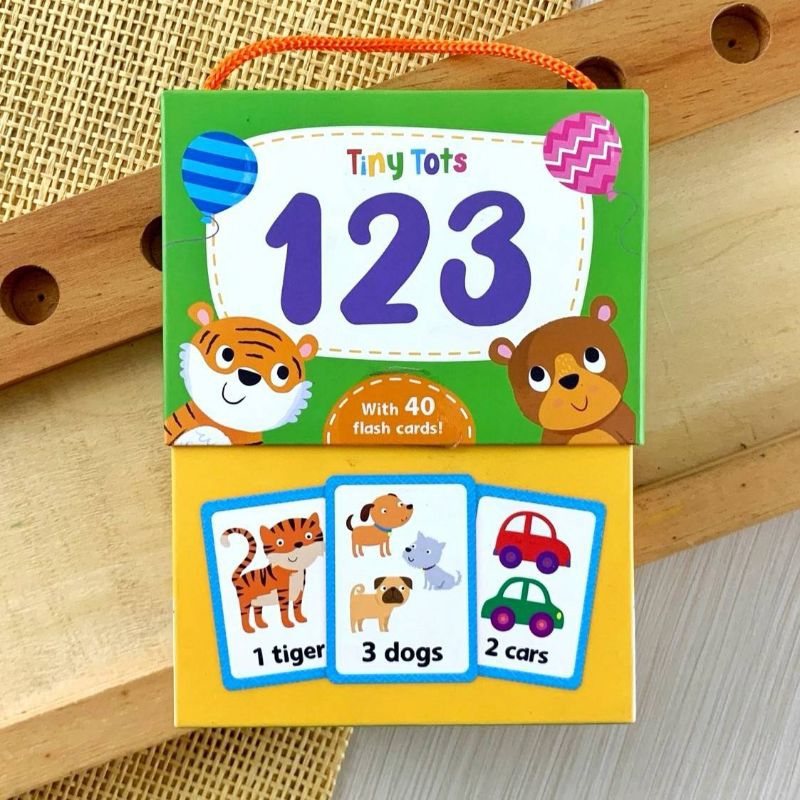 Jual Tiny Tots 123 with 40 Flash Cards | Shopee Indonesia