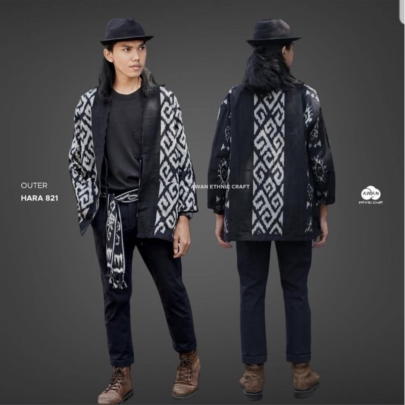 Jual OUTER PRIA WARNA HITAM PAROKI TORAJA PALING MURAH | Shopee Indonesia