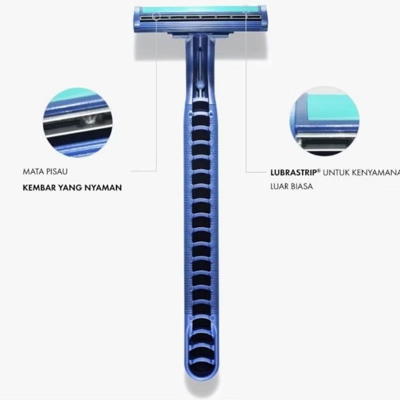 Jual Gillette Blue II Plus Alat Cukur | Shopee Indonesia