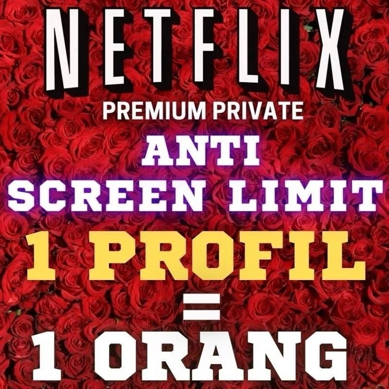 Jual NETFLIXX PREMIUN NETFLIXXX PREMIUM 1 BULAN FULL GARANSI ULTRA HD 4K | Shopee Indonesia