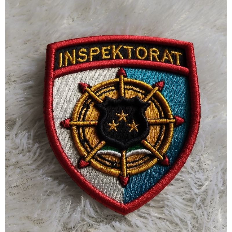 Jual logo inspektorat polri bordir timbul 3d | Shopee Indonesia