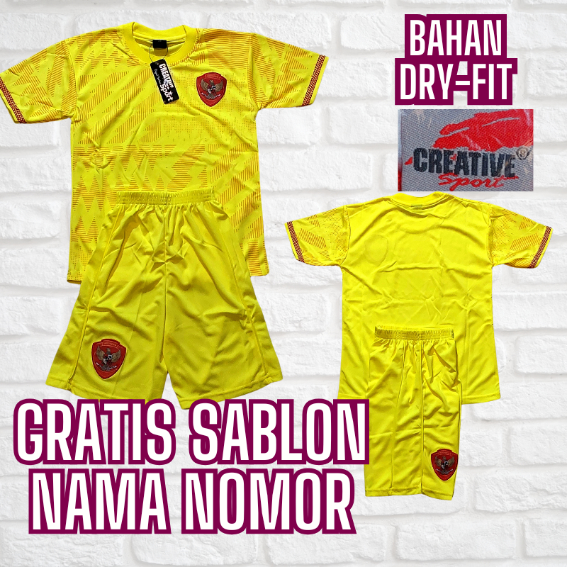 Jual JERSEY TIMNAS KIPER/BAJU PAES KIPER TIMNAS INDONESIA USIA 5-13THN ...