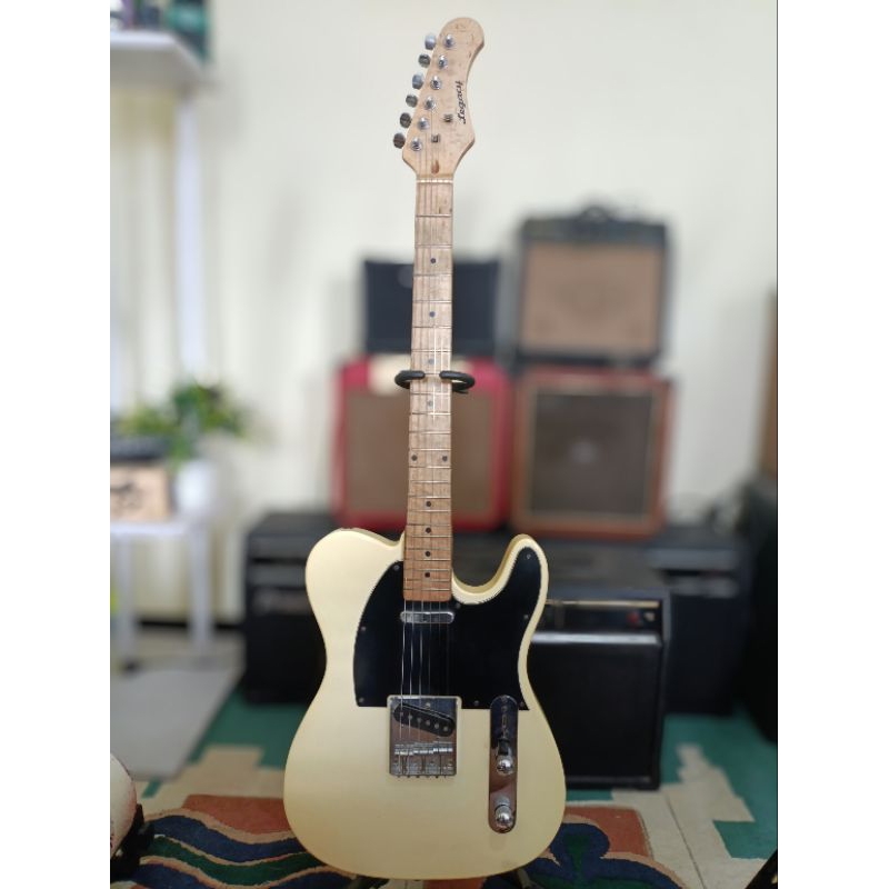 Jual Gitar Elektrik Legacy Telecaster cream old series Original Nyaman ...
