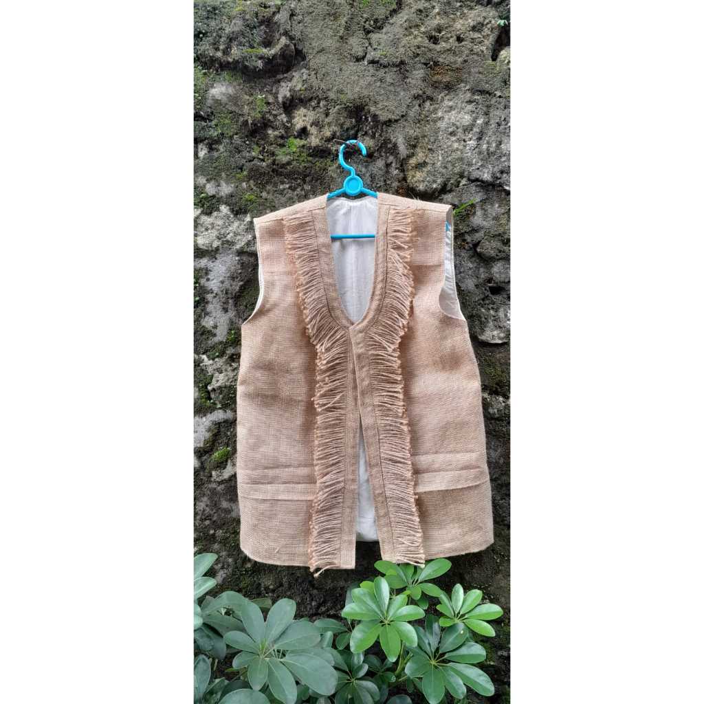 Jual ROMPI GONI KOSTUM PAKAIAN ADAT PAPUA KOSTUM TRADISIONAL JUTE VEST ...