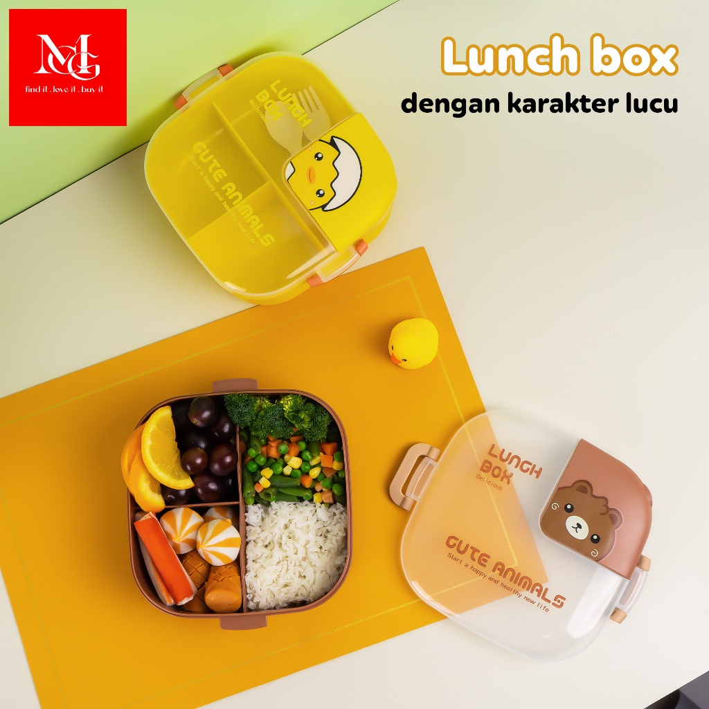 Jual Lunch box / Tempat Makan / Wadah Makanan Anak Anak Dewasa ...