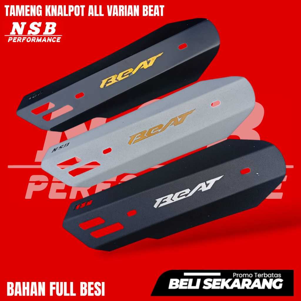 Jual COVER TUTUP TAMENG PELINDUNG KNALPOT ALL VARIAN HONDA BEAT/ BEAT ...