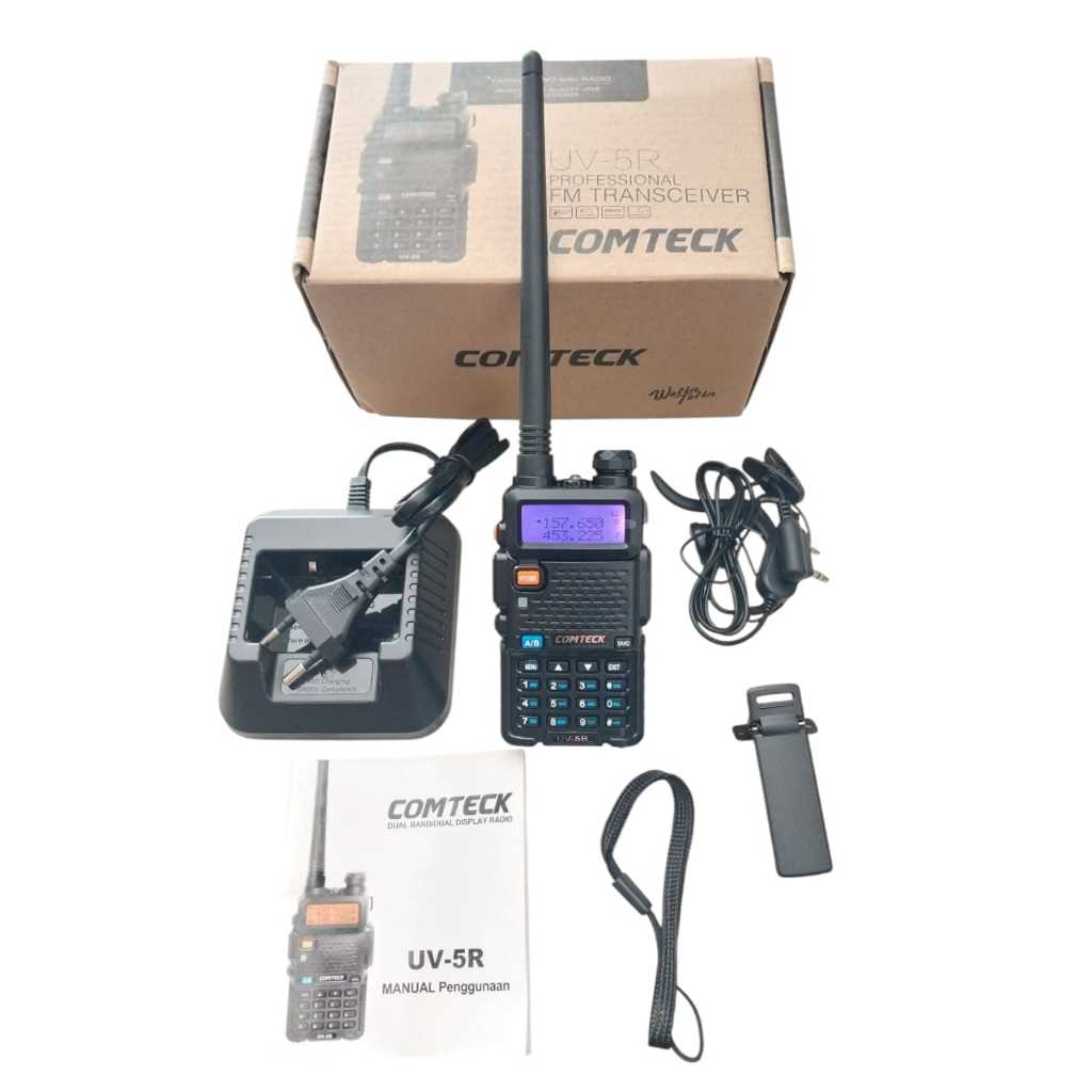 Jual HT COMTECK DUAL BAND RADIO HT UV5R | Shopee Indonesia