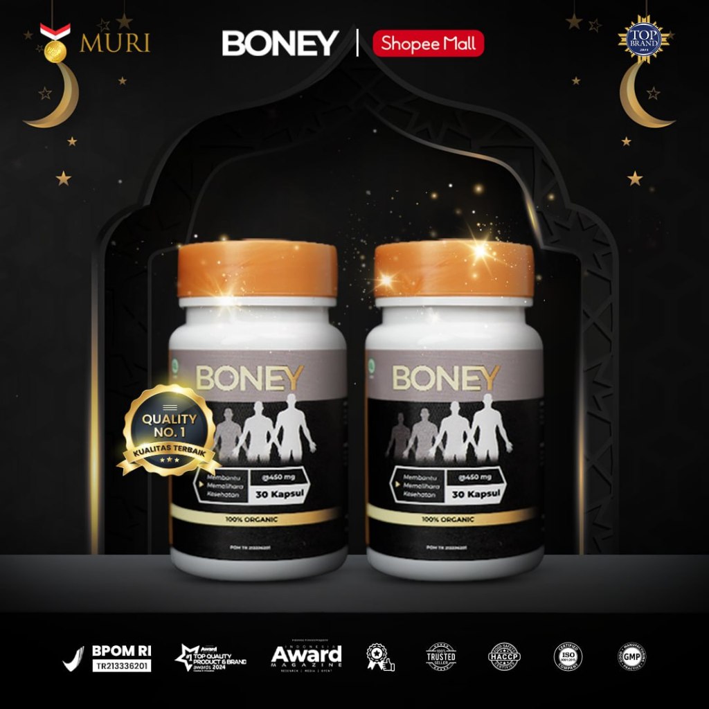 Jual Boney Kapsul Paket Duo Hemat - Produk Herbal BPOM Approved ...