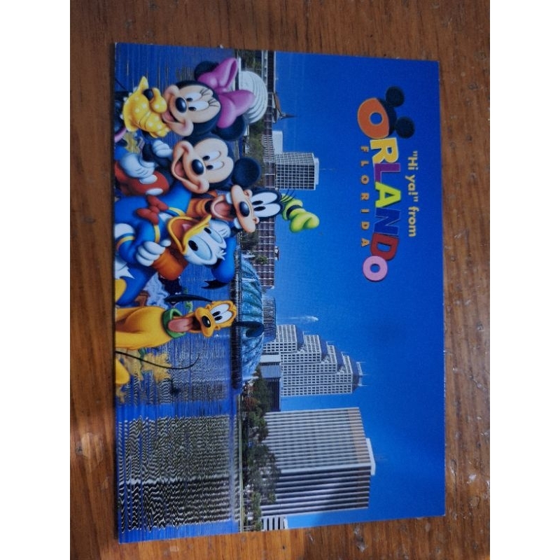 Jual kartu pos disney mickey mouse postcard | Shopee Indonesia