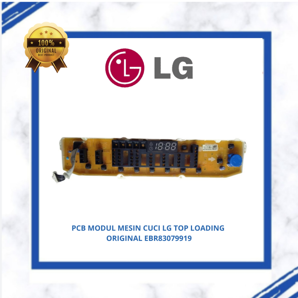 Jual PCB MODUL MESIN CUCI LG TOP LOADING T2108VS2M ORIGINAL EBR83079919 ...