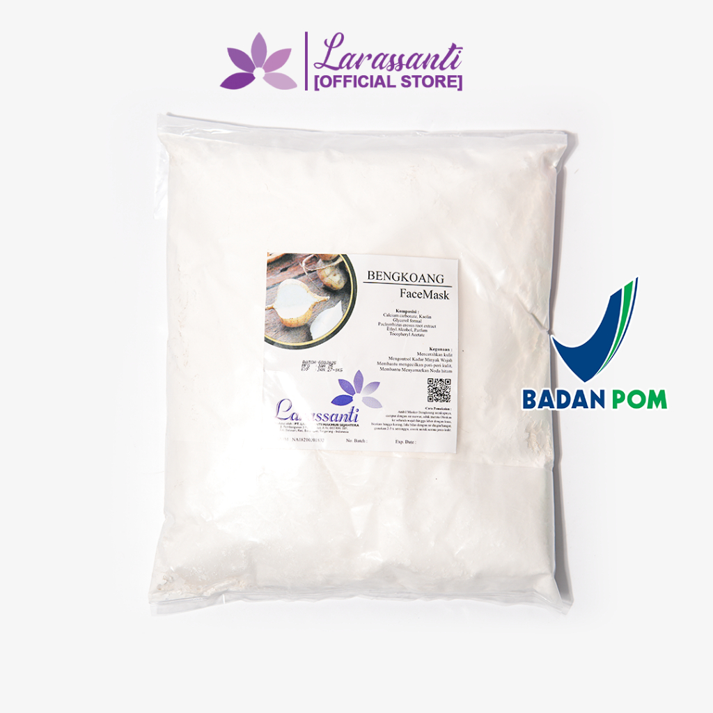 Jual LARASSANTI - Face Mask - Masker Wajah Bengkoang 1KG (BPOM ...