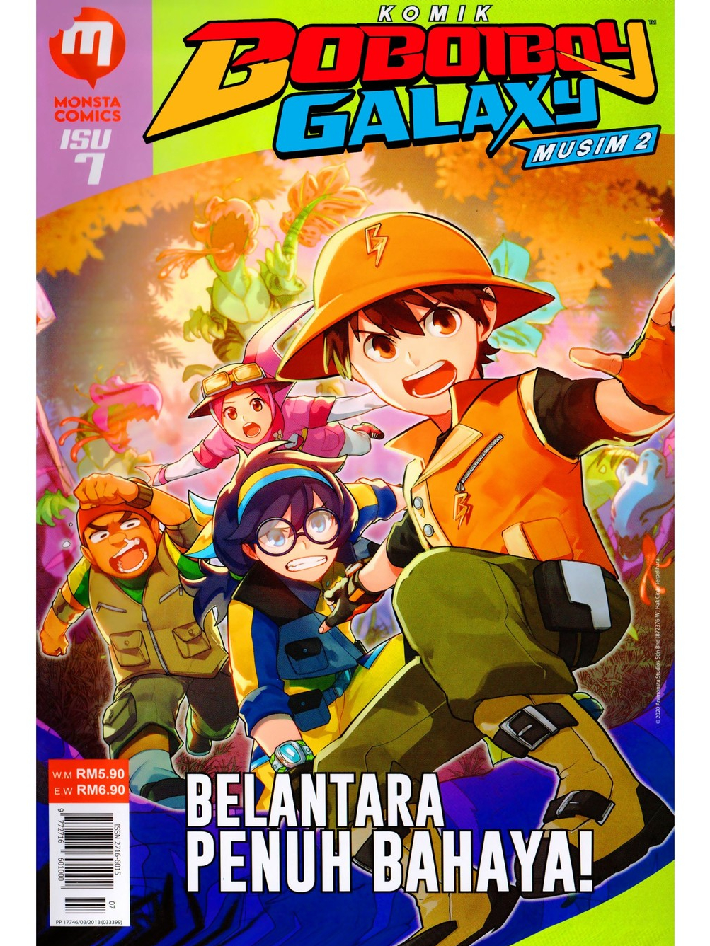 Jual TERMURAH!! Buku Komik BOBOIBOY Galaxy Musim 2 isu 7 - Belantara Penuh Bahaya! | Shopee ...