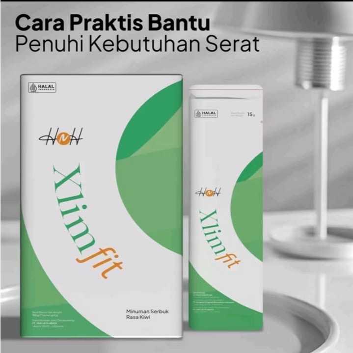 Jual [SALE] HNH XLimFit Minuman Fiber Collagen Rasa Kiwi by Dr. Kamila ...