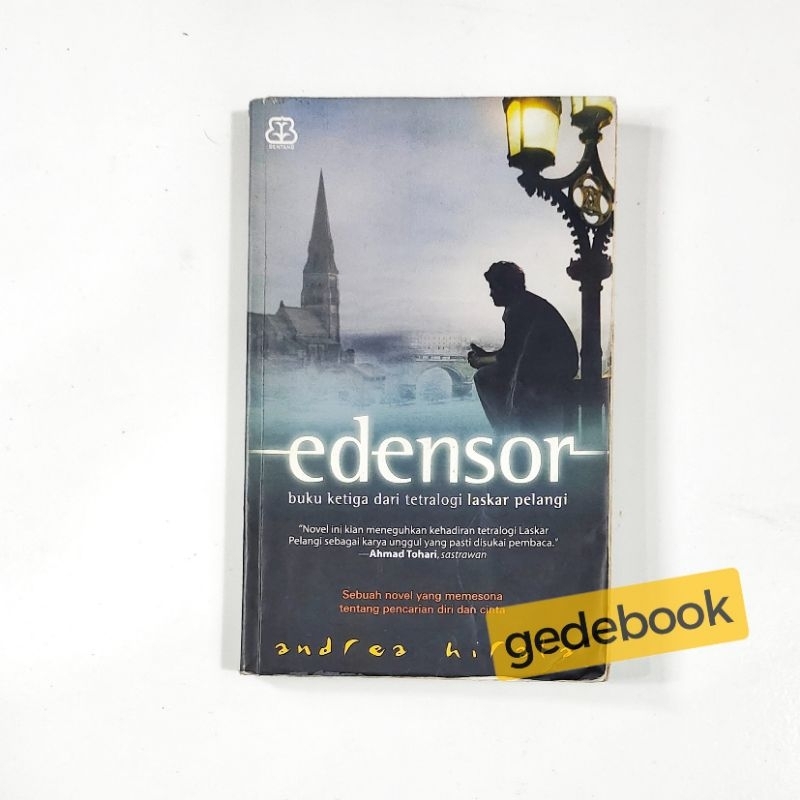 Jual Buku Novel Edensor Andrea Hirata (Ada Tanda Tangan) | Shopee Indonesia