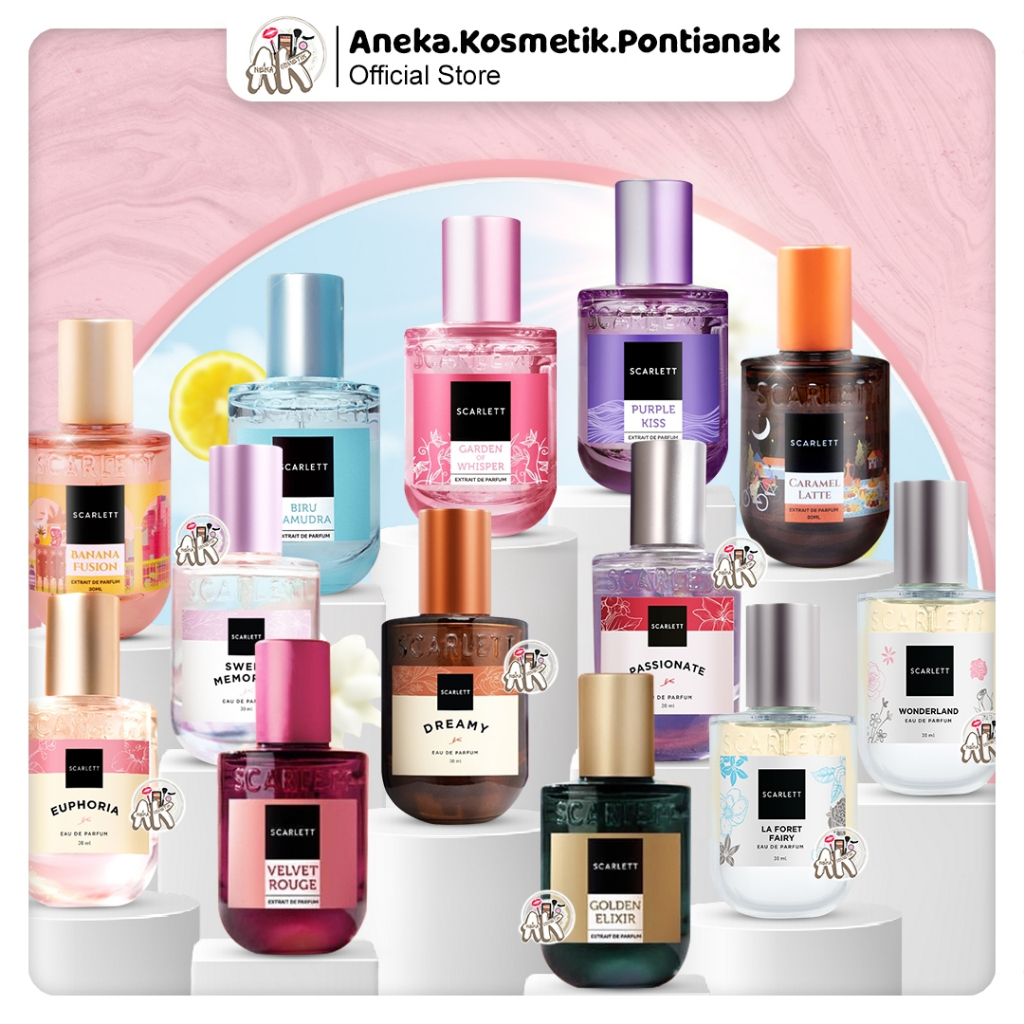 Jual SCARLETT WHITENING EAU DE PARFUM (EDP) 30ML SERIES ( READY ALL ...
