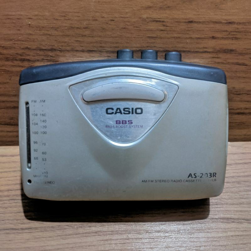 Jual Walkman Casio AS-203R Kaset & Radio Jadul | Shopee Indonesia