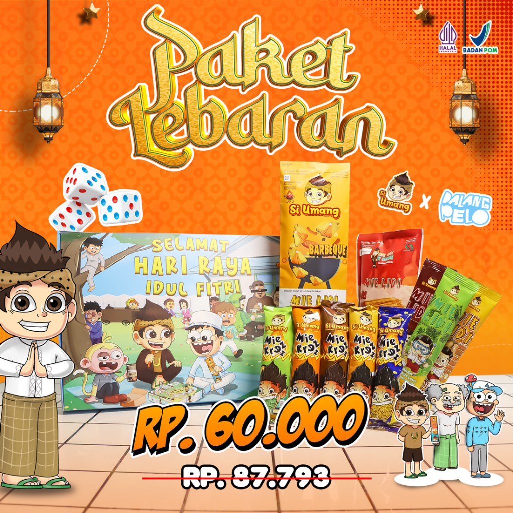 Jual Si Umang Paket Lebaran 2025 x Dalang Pelo [FREE GAMES BOARD ...