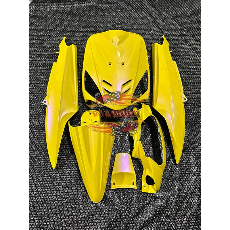 Jual COVER FULL BODY HALUS YAMAHA MIO SPORTY WARNA KUNING LEMBAYUNG ...