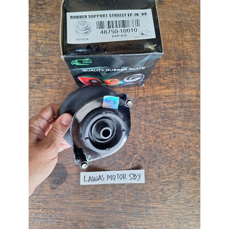 Jual SUPPORT REAR/BELAKANG TOYOTA STARLET EP70/REAR SUPPORT SHOCK ...