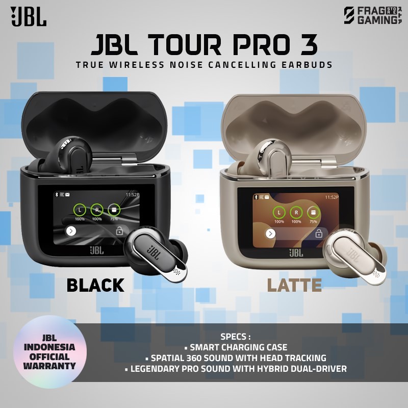 Jual JBL Tour Pro 3 / Tour Pro3 Successor Tour Pro 2 True Wireless Noise Cancelling Earbuds with ...