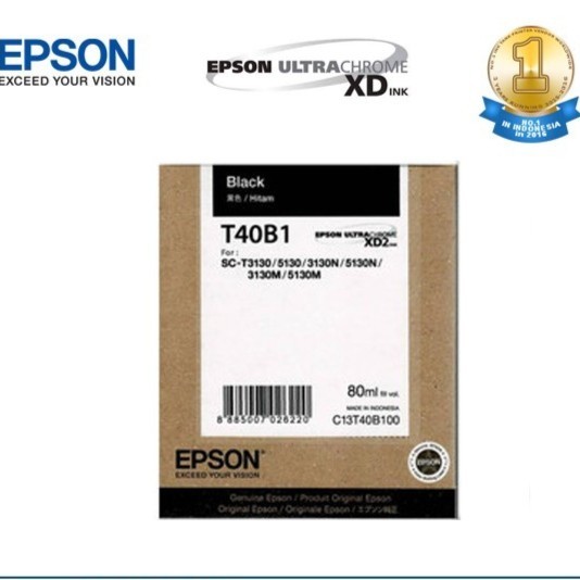 Jual Tinta Epson T40B Tinta Epson SureColor SC T3130 SC T5130 T3130N T5130N | Shopee Indonesia