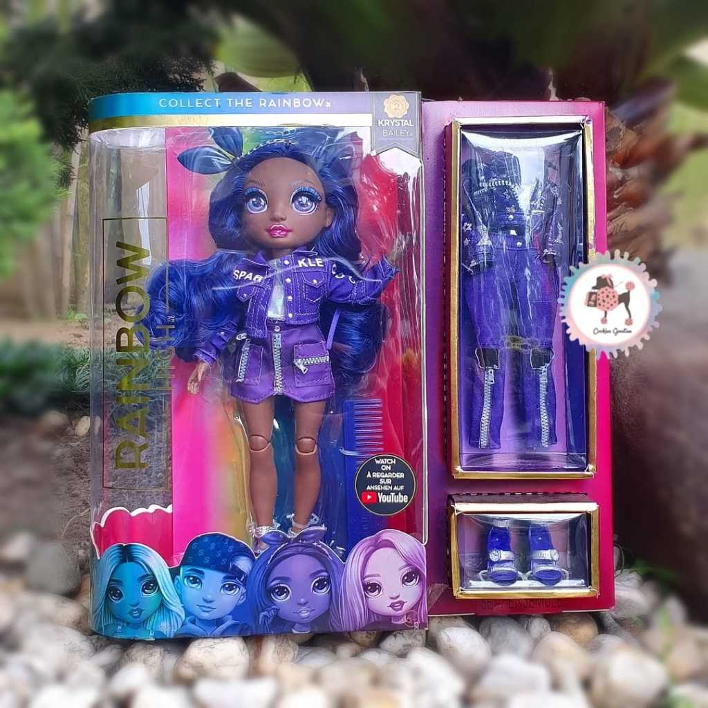 Jual Rainbow High Krystal Bailey Indigo Fashion Doll | Shopee Indonesia